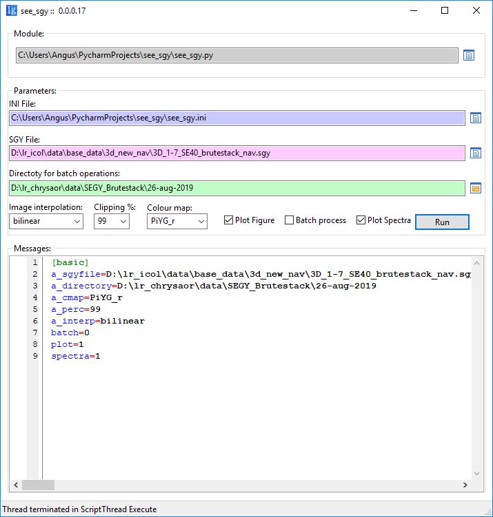 Beta | lansdown geophysics ltd | see_sgy